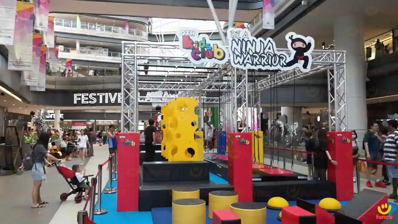 Best Top Ninja Warrior Obstacle Course for Rental in Singapore [2024] | FunCo